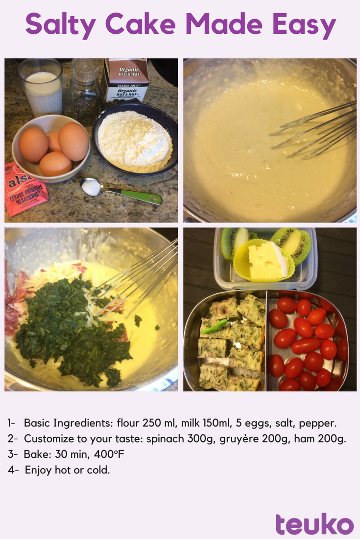 Savory French Cake Salé Made Easy! – Teuko Blog