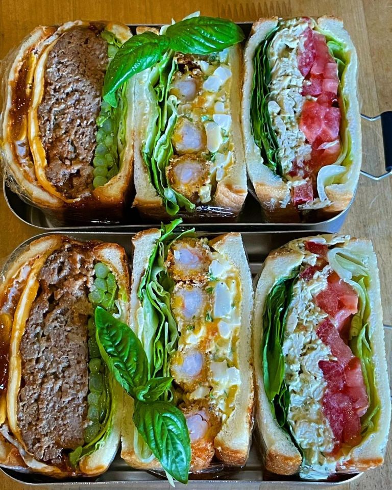 How to make colorful and yummy sandwiches easily – Teuko Blog