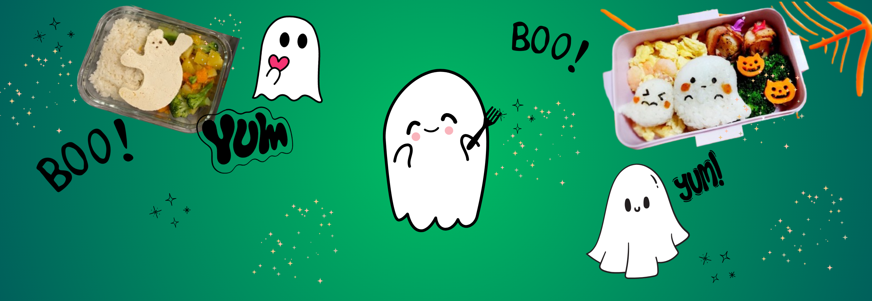 5 Spooky Fun Halloween Ghost-Themed Lunchbox Ideas Your Kids Will Love ...